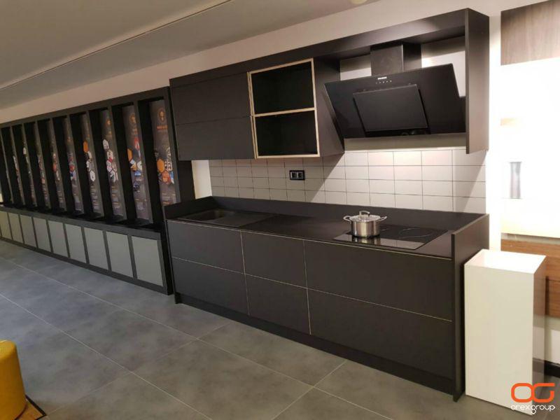 Gentas HPL plokštės interjeras | OrexGroup